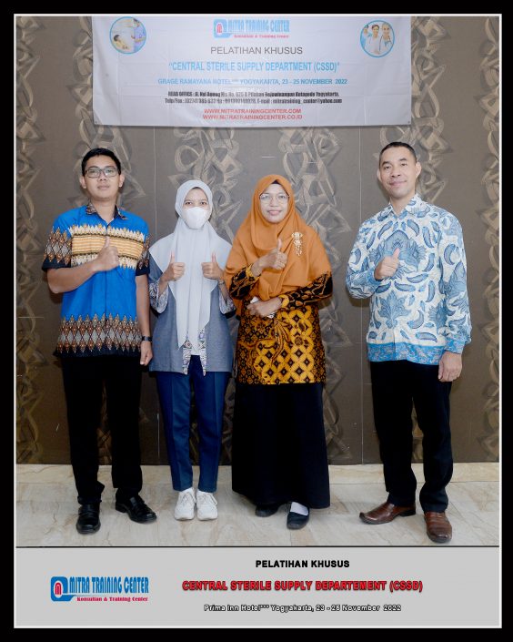 Bimbingan Teknik Khusus CSSD (Central Sterile Supply Departement) 2022 ...